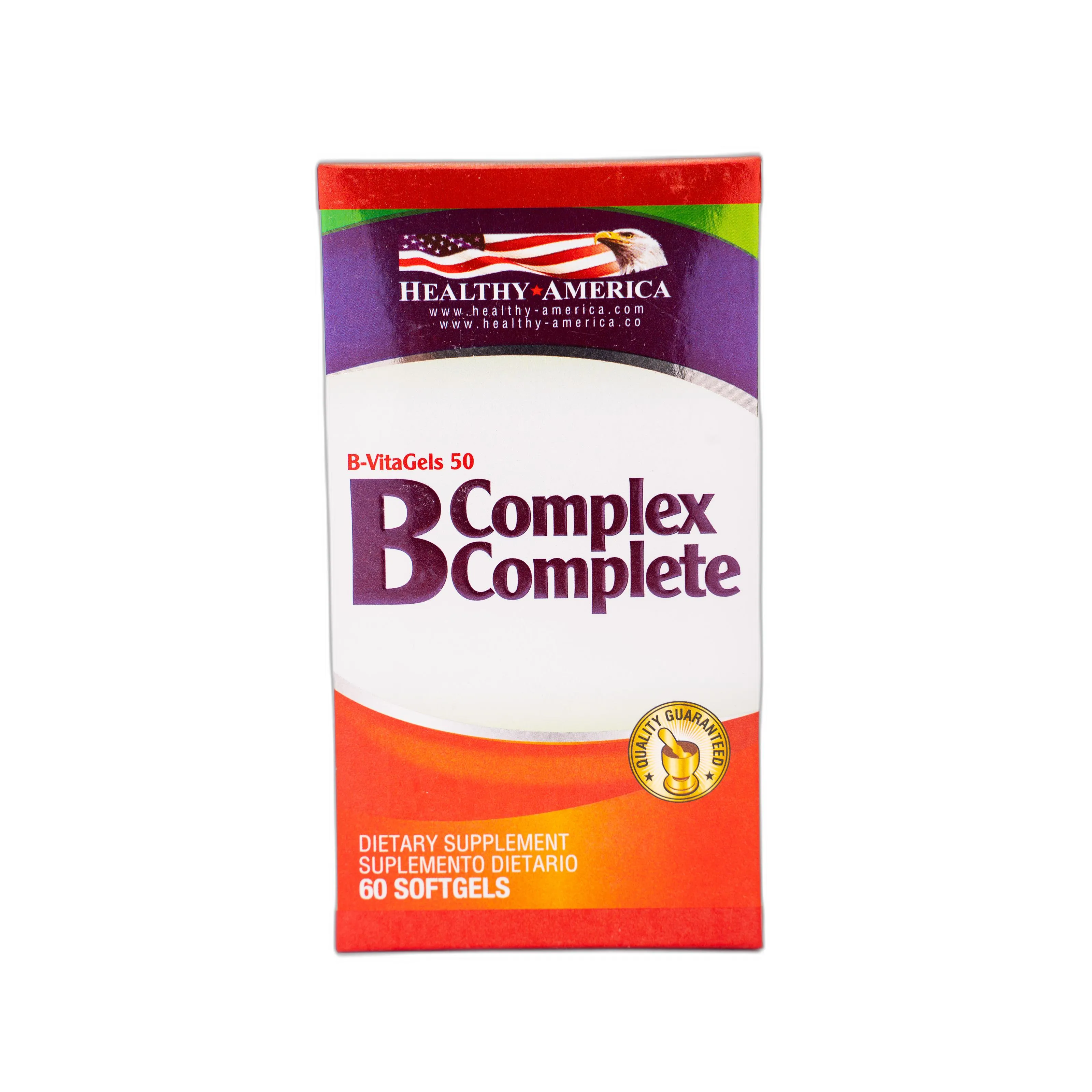 B Complex Complete 60 Cápsulas Blandas | Galenica | Medicamentos Confiables
